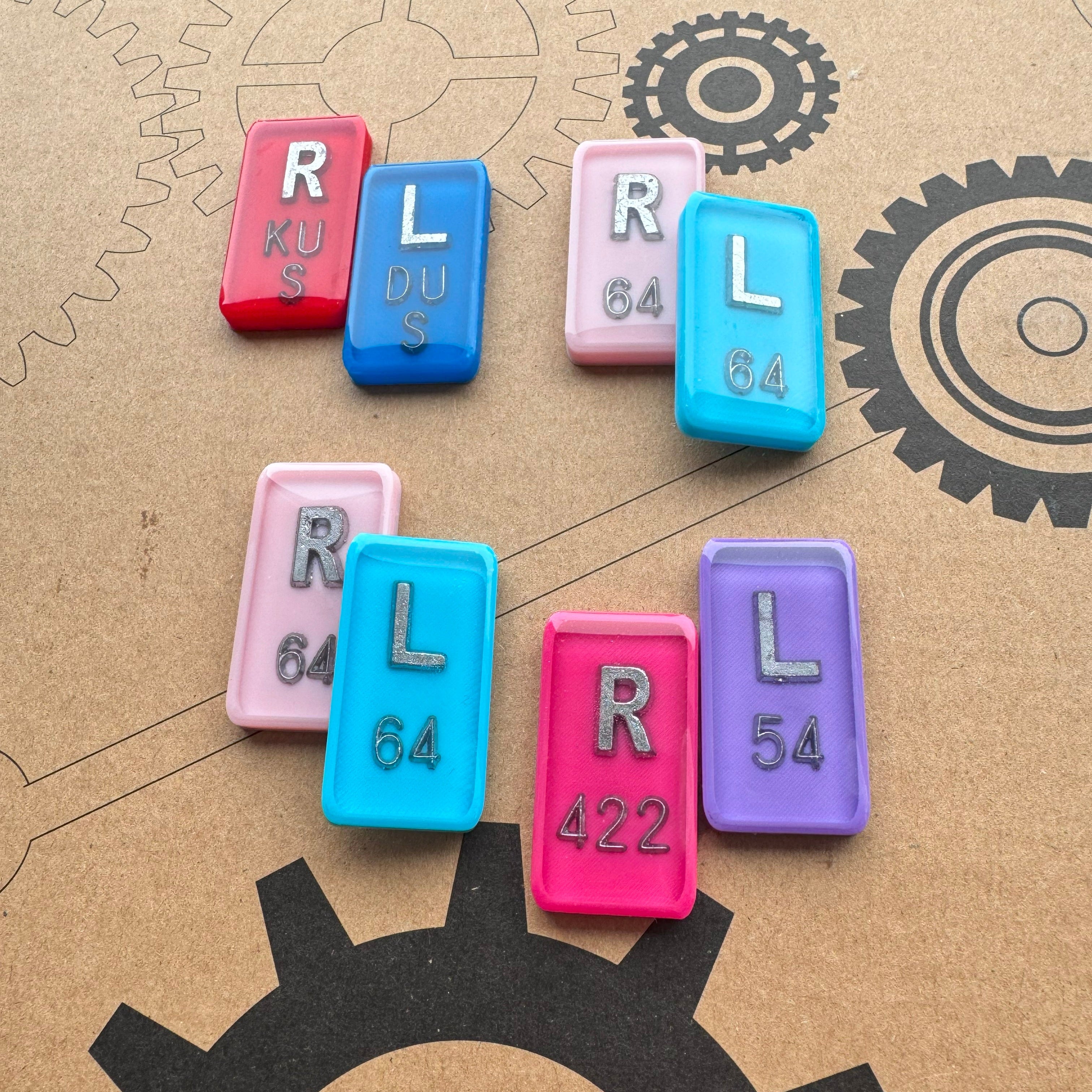 1-4 Simple Xray Markers Rad Tech Xray Markers with Initials letters or ...